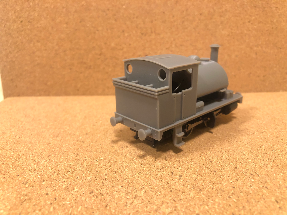 OO Gauge Edwards 3D Printed Locomotive Body Shell Hornby And Dapol Pug ...