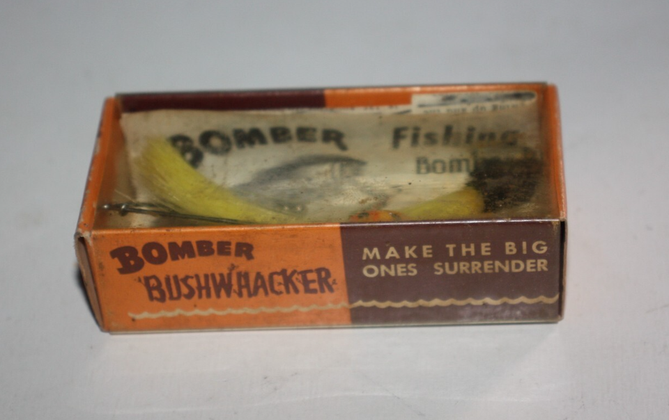 Vintage Bomber Bushwhacker Fishing Lure Spinnerbait NOS in Packaging ...