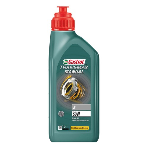 Castrol TRANSMAX Manual EP 80W SAE 80 Mineral Transmission Fluid MTF 1 ...
