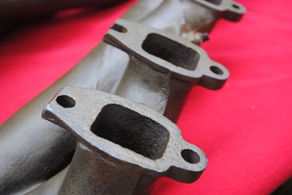 1963-1964 Ford Galaxie 406 & 427 Long Tube Cast Headers C3AE D & C2AE B ...