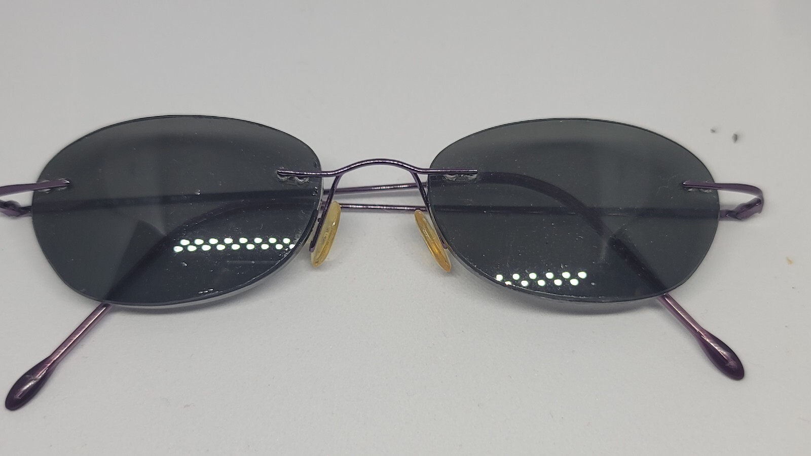 Aero by Float Milan Titanium Violet Eyeglasses Frame | eBay