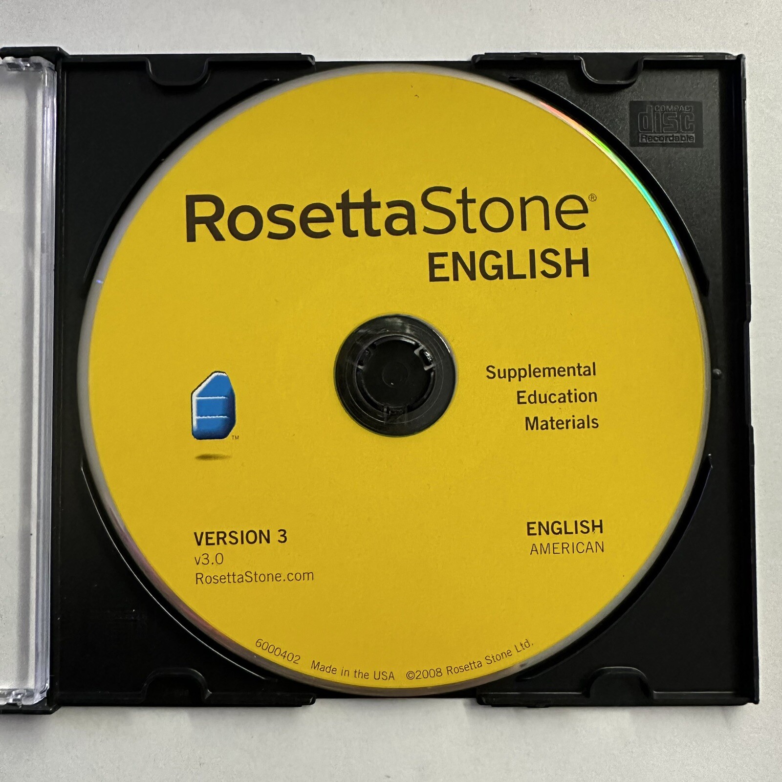 Rosetta Stone English Cd Cover
