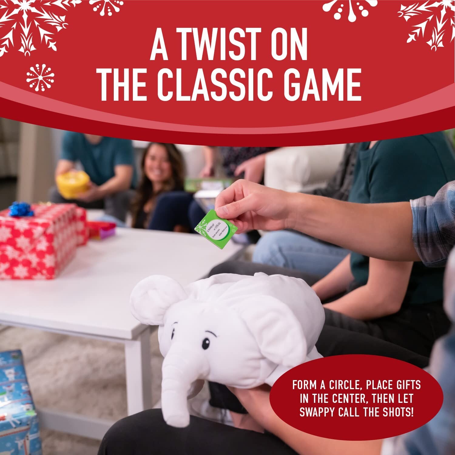 White Elephant Party Kit Swappy The White Elephant Party Game The Most ...