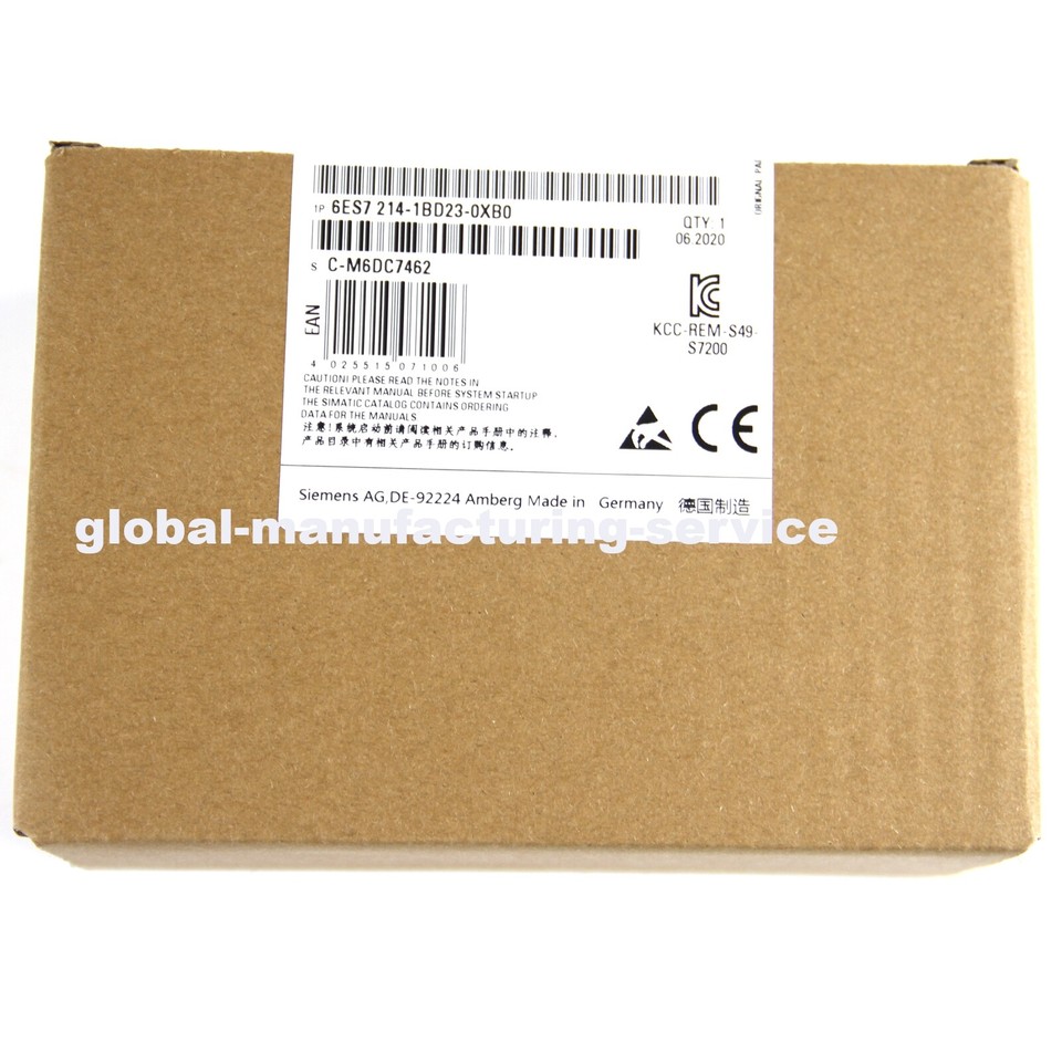 NEW SIEMENS 6ES7 214-1BD23-0XB0 6ES7214-1BD23-0XB0 CPU Module Made In Germany | eBay