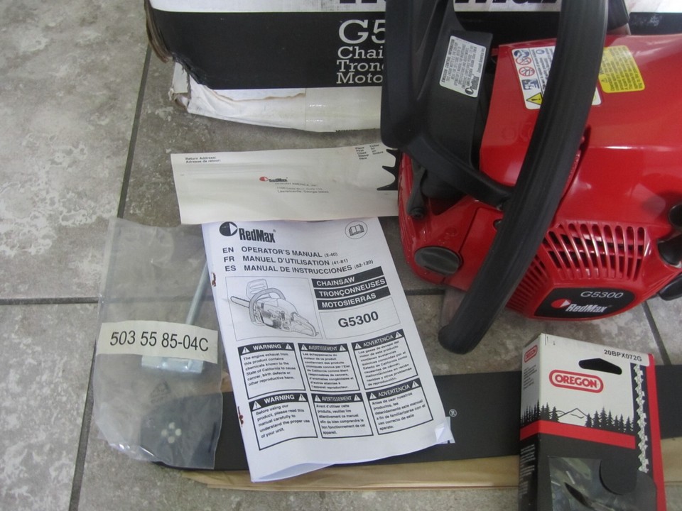 New Redmax G5300 Chainsaw with bar and chain | eBay