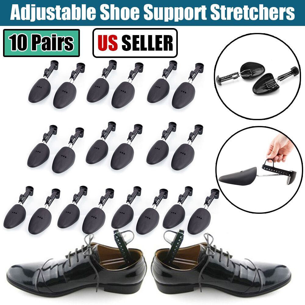 10 Pairs Adjustable Men Shoe Support Stretchers Tree Keep Shape ...