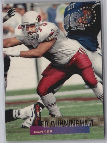 1995 Stadium Club Football Card #317 Ed Cunningham | eBay