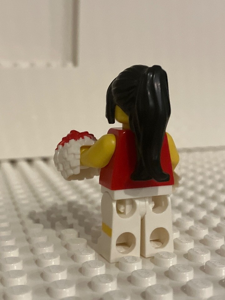 LEGO 8833 CMF Minifigures, Series-8 Red Cheerleader | eBay