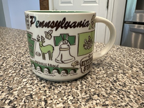 Pennsylvania Starbucks Been There Series Mug 14 oz Coffee Mug Cup | eBay