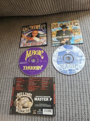 Magic Skys The Limit / Thuggin' Cd Lot No Limit Records Master P C ...