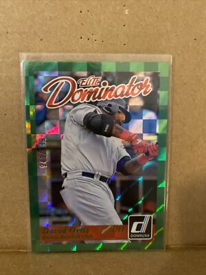2014 Donruss David Ortiz Elite Dominator David Ortiz 943/999 Boston Red ...