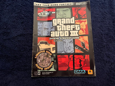 Grand Theft Auto III Official Strategy Guide Player's Book GTA 3 Three ...