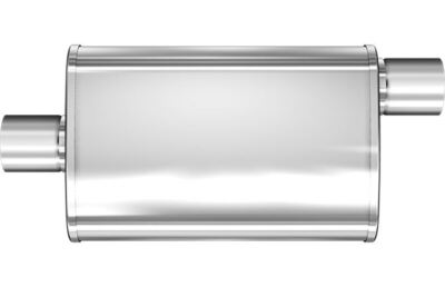 XL Multi-Chamber Muffler 3 C/O Oval 4 x 9 | #13259 | MagnaFlow | eBay UK