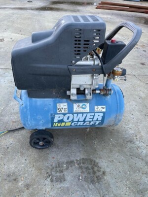 Air compressor, power craft 24 litres Sold As Seen - DIY Repair Project ...