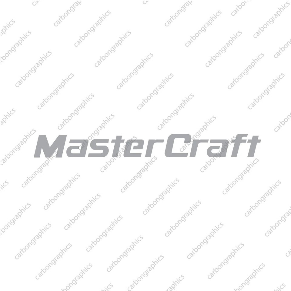53” MasterCraft Boat Logo Decal Sticker | eBay