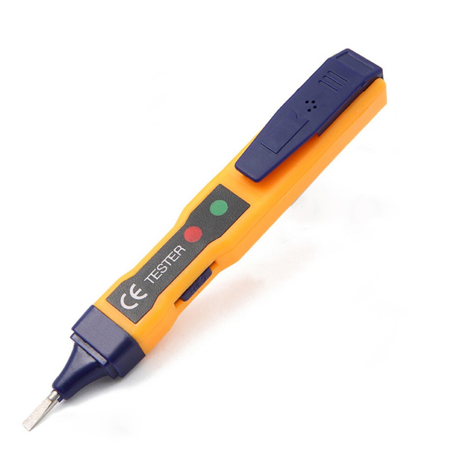 Non-Contact Voltage Tester Live/Null Wire Tester With LED Adjustable ...