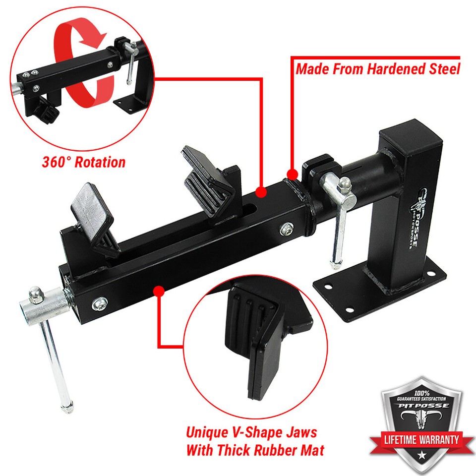 Drill Press Attachment Pit Posse PP3221 Rotating Shop Vise - 360 ...