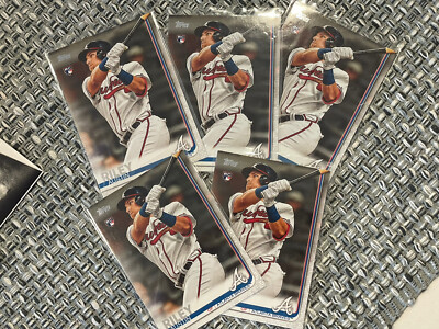 AUSTIN RILEY 2019 Topps Update Series ROOKIE Card Lot X5 US100 Atlanta ...