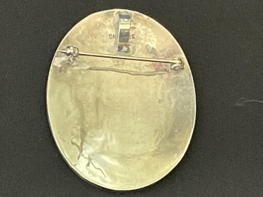 Vintage Sterling Silver Brooch / Pendant Name Engraved | eBay