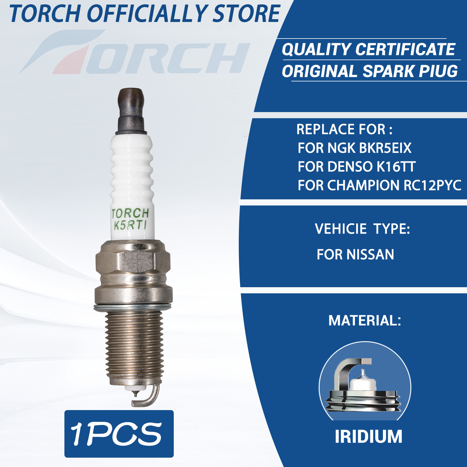 Torch K5RTC - Alternative spark plugs