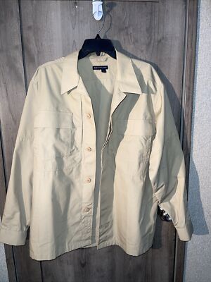 511 Tactical Series Shirt Mens LG Tan Ripstop Long Sleeve Heavy Duty ...