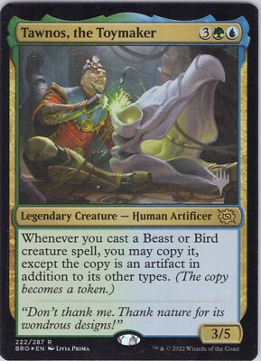 Tawnos, the Toymaker FOIL NM 222 Promo Pack: The Brothers' War MTG | eBay