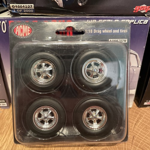 ACME 1/18 Drag Wheels and Tires A1806702W | eBay