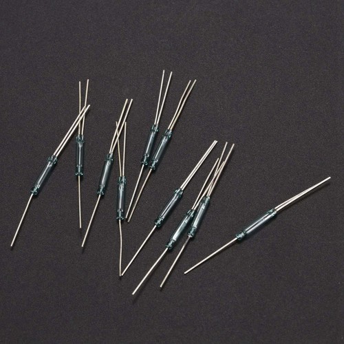 20Pcs N/O N/C SPDT Reed Magnetic Switch Switches Replacement 2.5X14MM ...