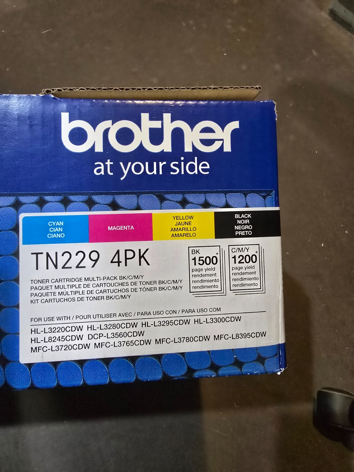 Brother Standard-Yield Toner - Pack of 4 (Black/Cyan/Magenta/Yellow) | eBay