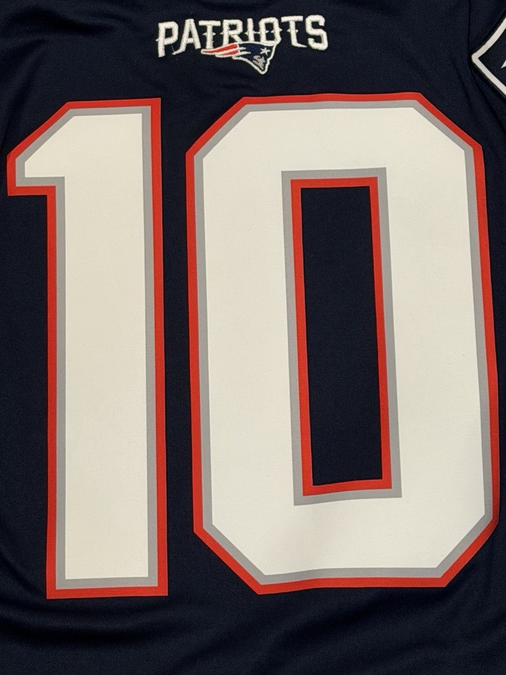 Drake Maye New England Patriots Nike Vapor F.U.S.E. Limited Jersey Navy ...