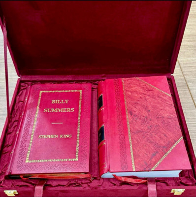 Fairy Tale & Billy Summers by Stephen King RED BOX SET [LEATHER BOUND ...