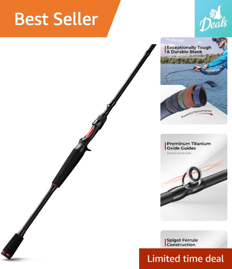 Ultra Sensitive Casting Rod - High Sensitive Baitcaster - IM6 Carbon ...