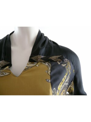 Etro Vestito Donna Mod. 18742 Abstract Seta | eBay