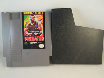 Predator (NES Nintendo Entertainment System, 1989) Authentic with Dust ...