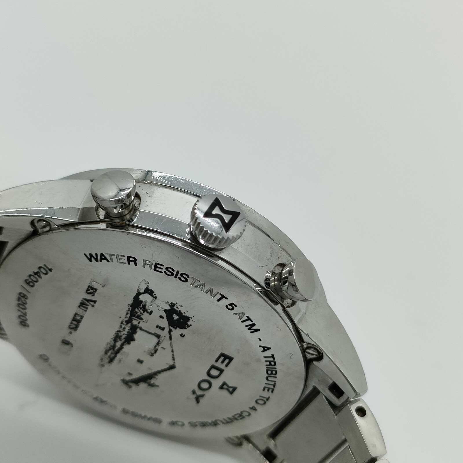 EDOX Watch 620706 40mm Men's Whites X Silver 434723 | eBay