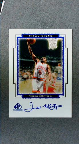 1999 SP Top Prospects - Vital Signs #TM Terrell McIntyre (AU, RC) for ...