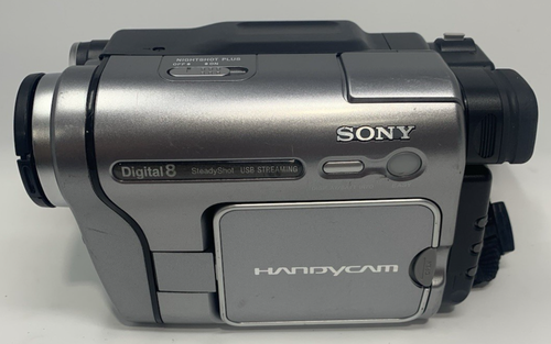Sony Handycam DCR-TRV280 Digital-8 Camcorder -Silver NO BATTERY -Fair ...
