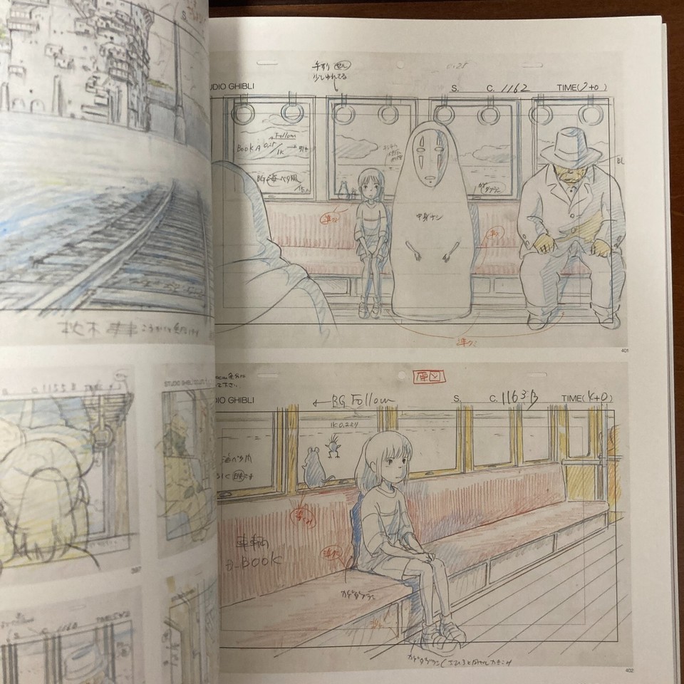 Studio Ghibli Layout Design Exhibition Art Book Hayao Miyazaki ...