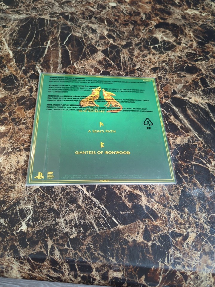 God of War Ragnarok Jotnar Edition | 7 Inch Vinyl Record Music By Bear ...