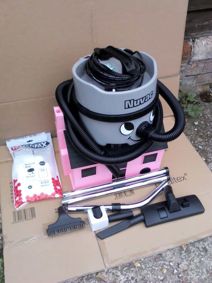 Numatic Henry Grey Commercial Bagged Vacuum Cleaner C/W New Tools And ...