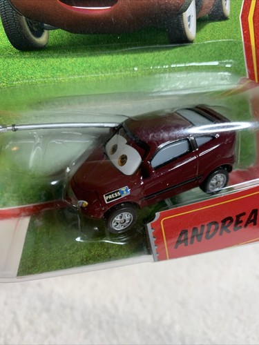 Disney Pixar Cars Race O Rama Andrea 1:55 Diecast 2009 Mattel New More ...