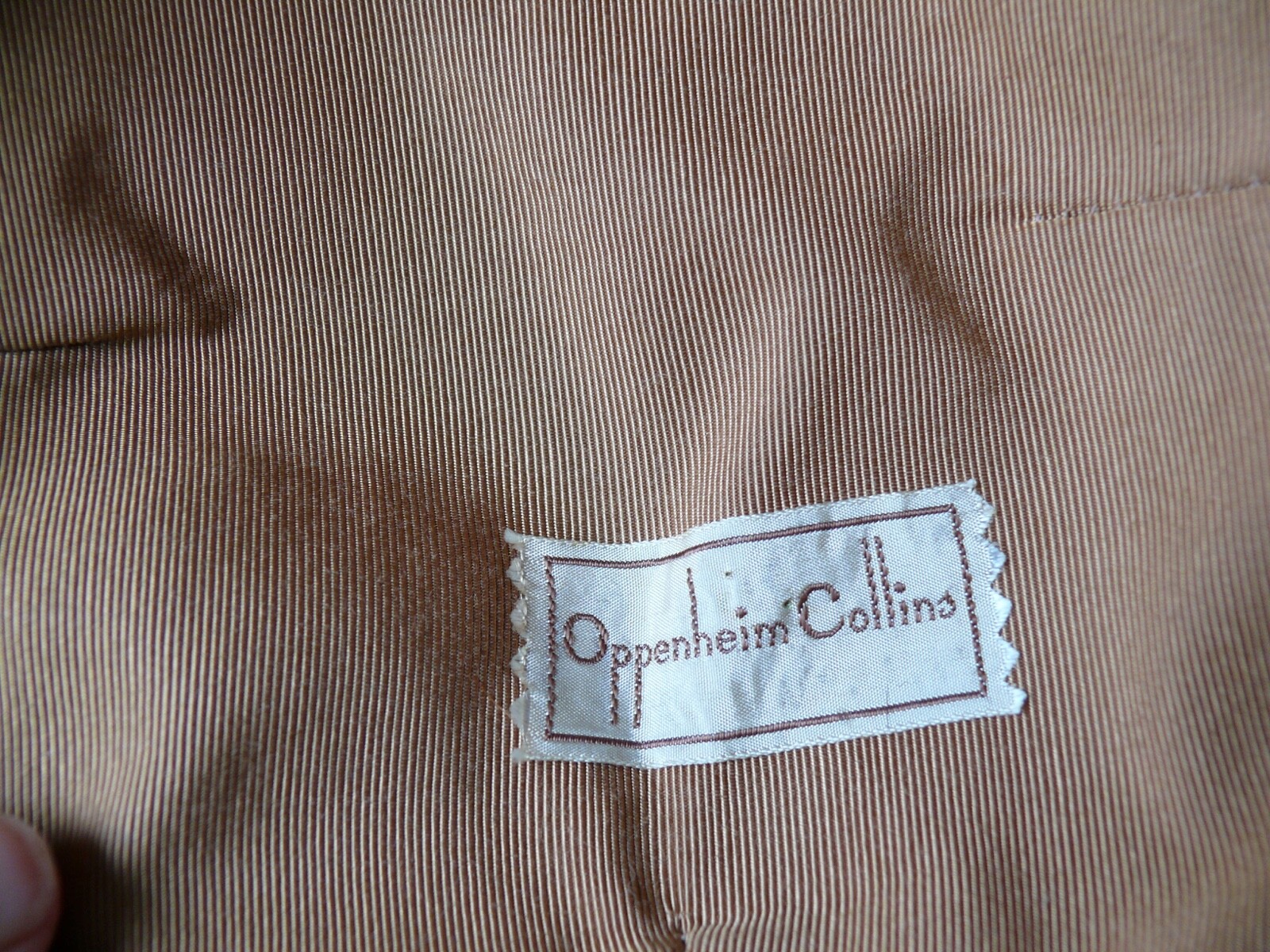 1950`s Sheared Printed Beaver Beret Hat Oppenheim Co… - Gem