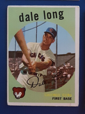 1959 Topps Baseball #414 Dale Long - Chicago Cubs - EX+ | eBay