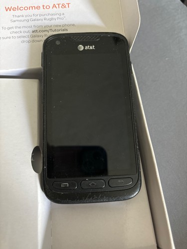 Samsung Galaxy Rugby Pro SGH-I547 - 8GB - Black (AT&T) Smartphone ...