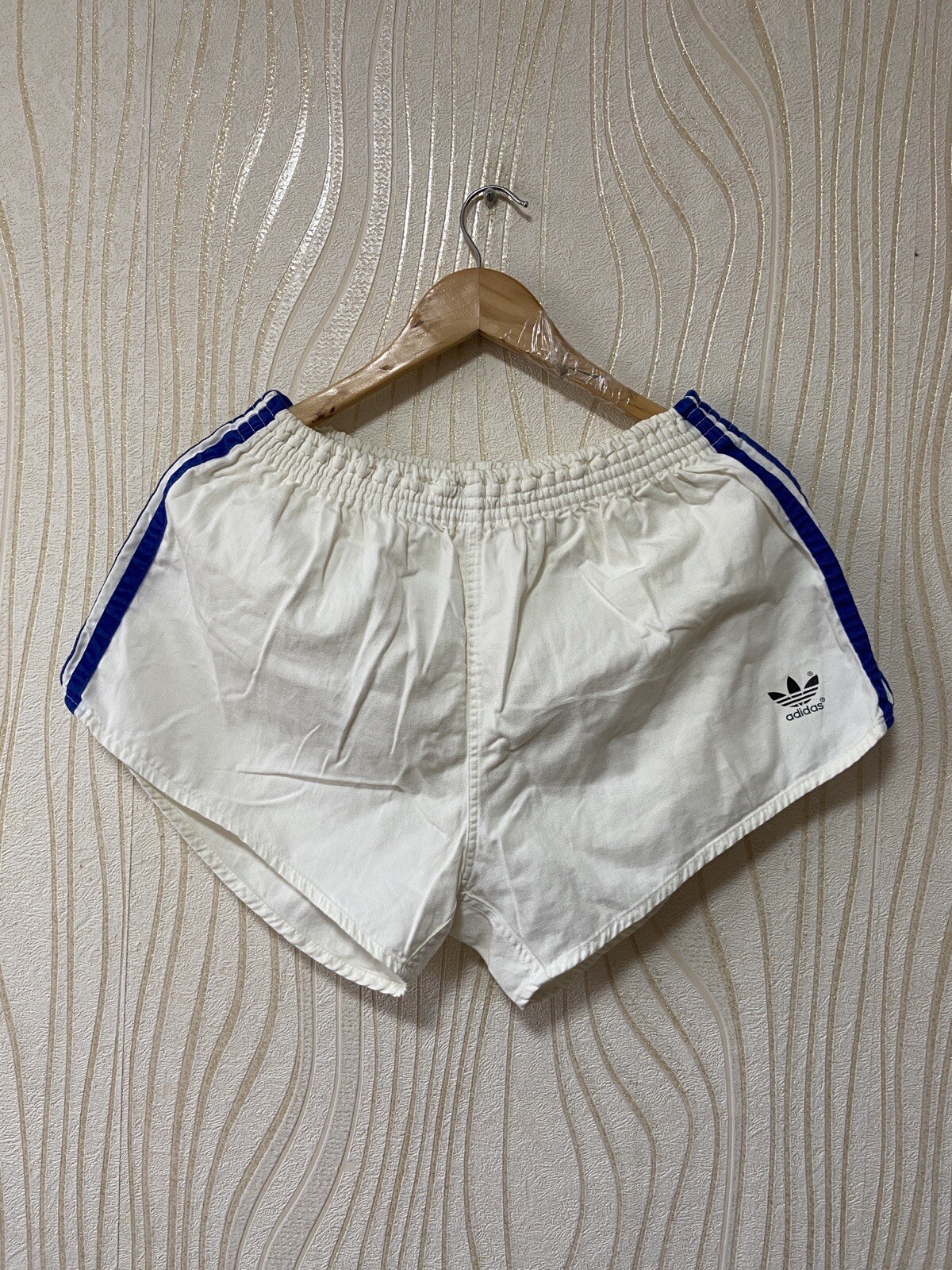 ADIDAS VINTAGE SHORTS 80s 90s FOOTBALL SOCCER MADE IN… - Gem