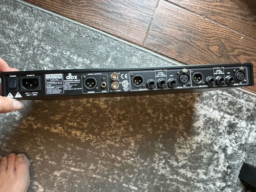 DBX 386 Dual Vacuum Tube Pre-Amp w/ Digital Out (Rack-Mountable) For ...