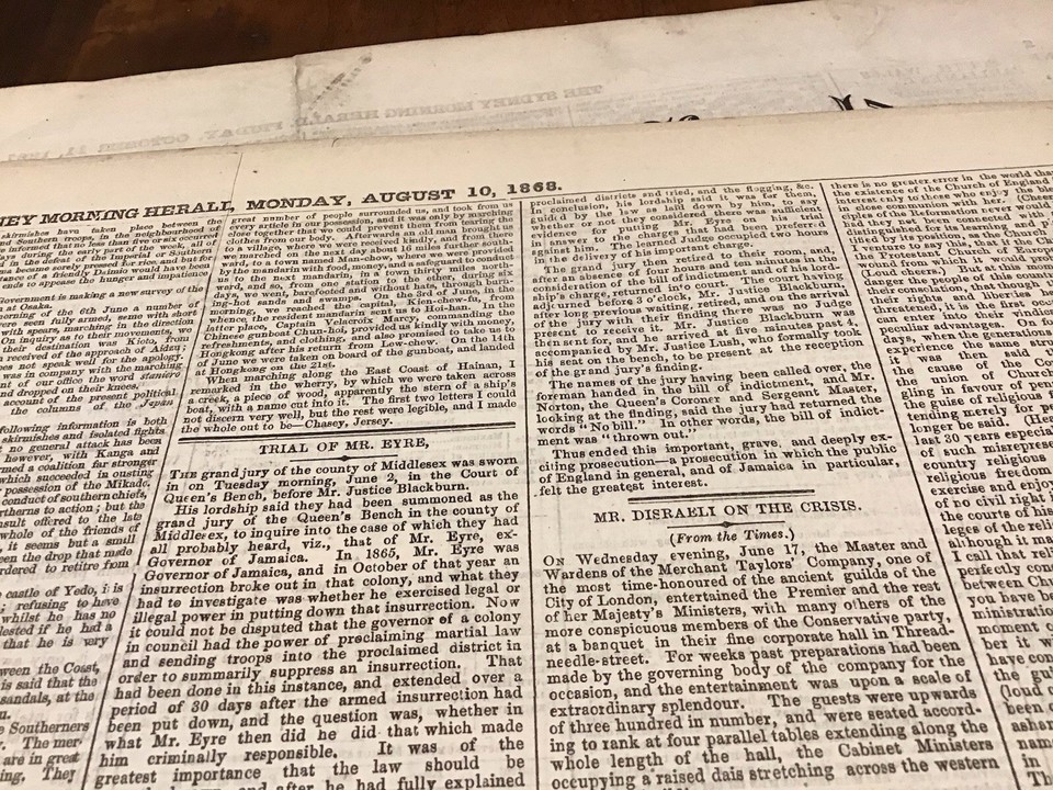 Old Newspaper Chinese Pirate On Lesmona Ship Singapore Japanese News ...