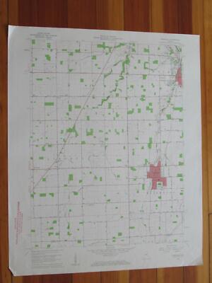Fairmount Indiana 1961 Original Vintage USGS Topo Map | eBay