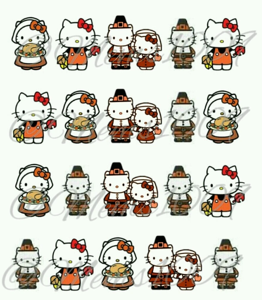 Hello Kitty Thanksgiving Pictures