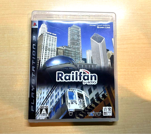 Used PS3 Railfan Train simulator Game PlayStation 3 TAITO Japan Ver, S ...